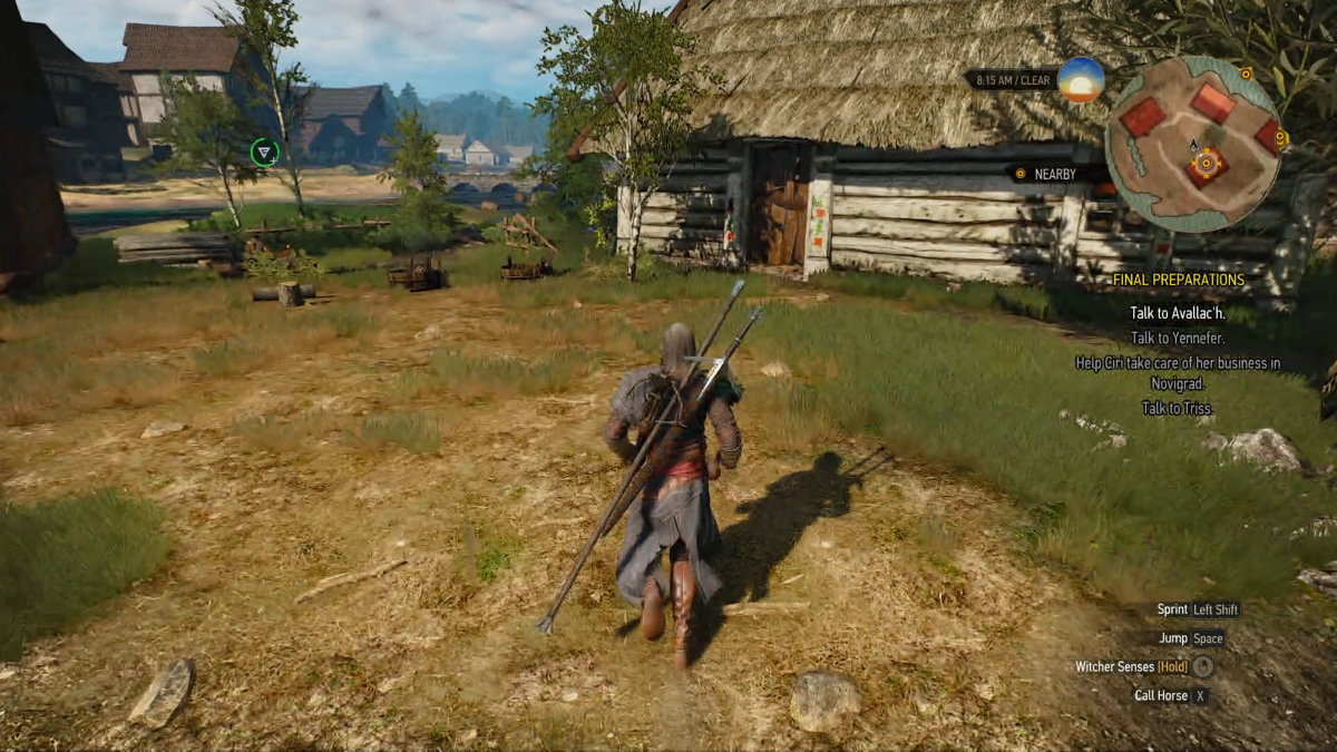 Avallac'h in Novigrad