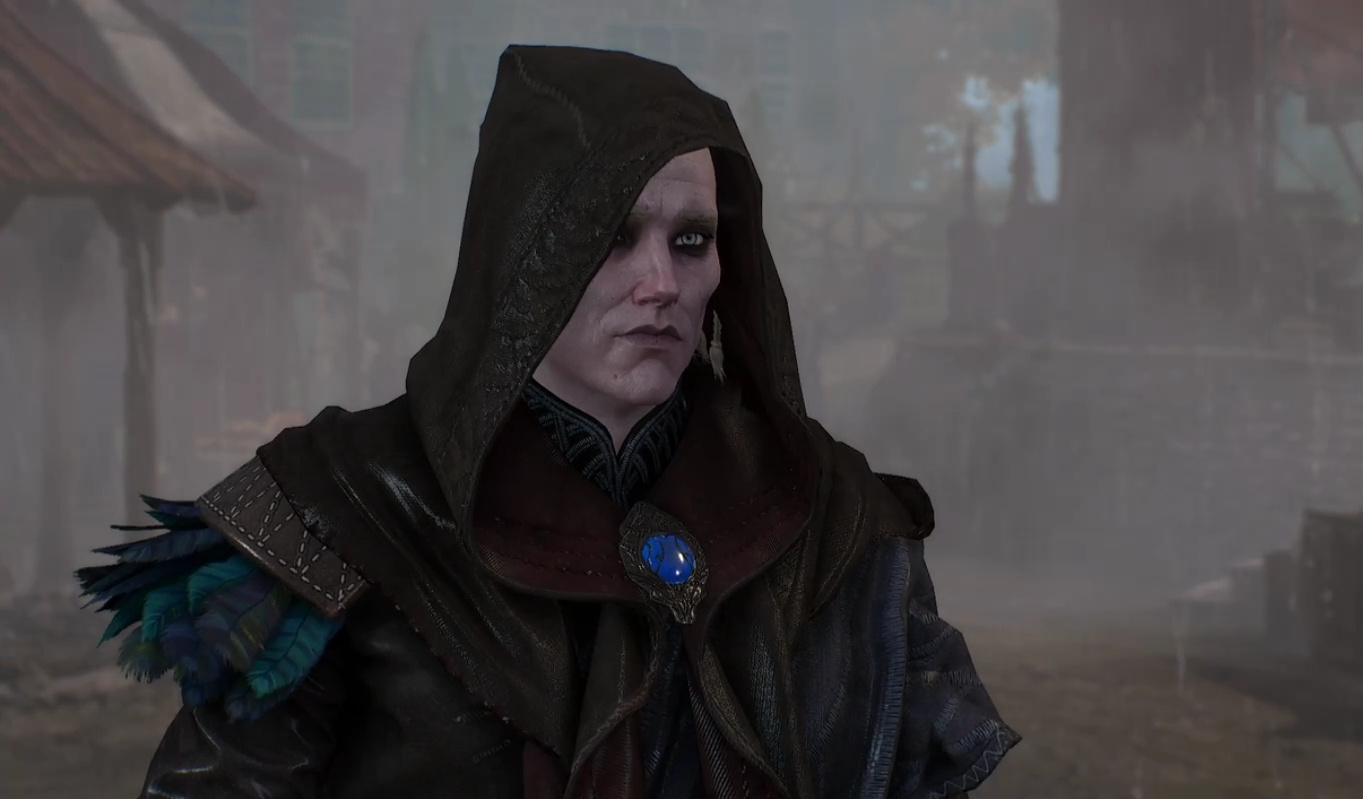 Avallac'h hooded | Pictures from Witcher 3